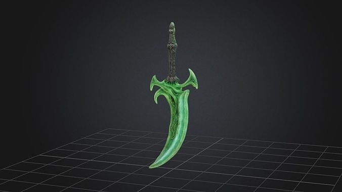 Stylized Sword Knife 3D model | CGTrader