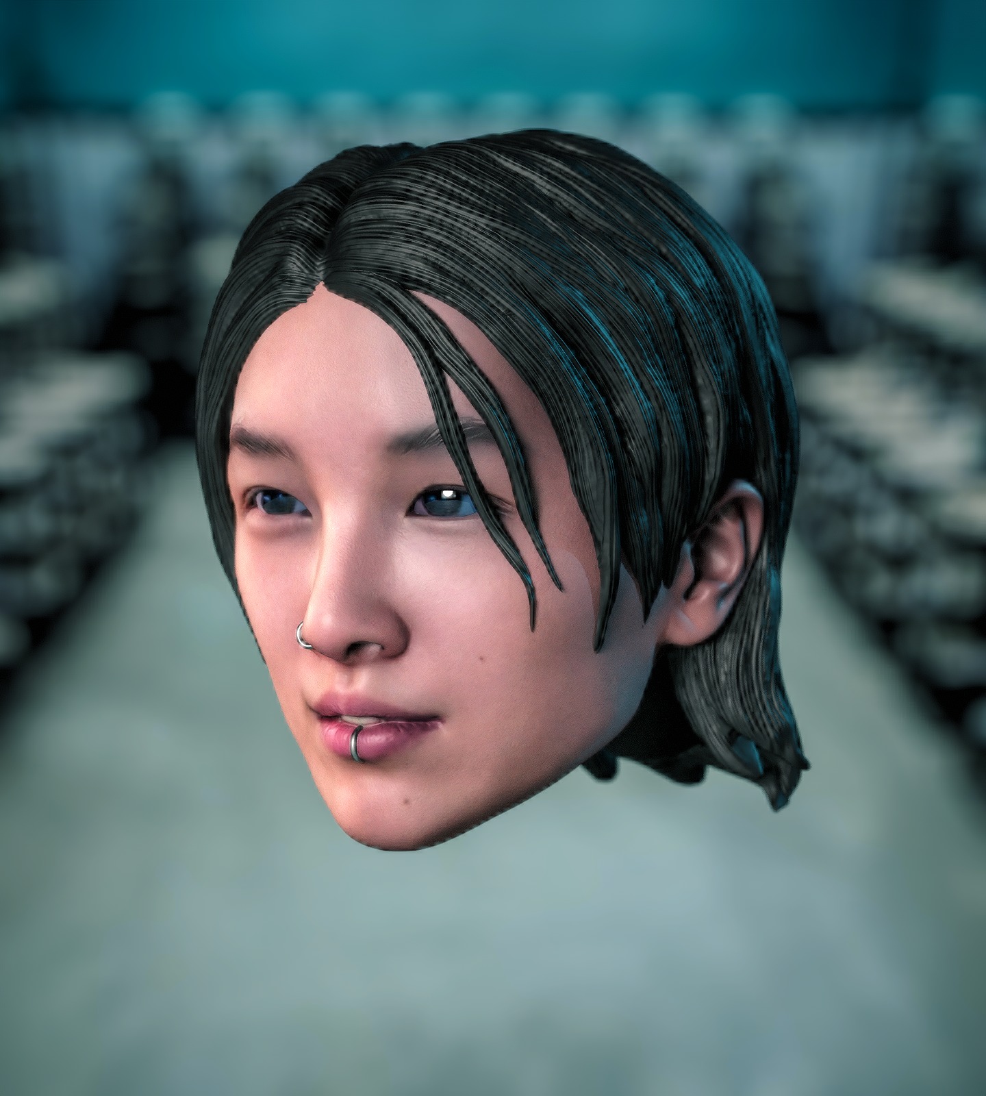 Squid Game 2 Se mi Player 380 Won Ji an headsculpt 3D model 3D printable | CGTrader