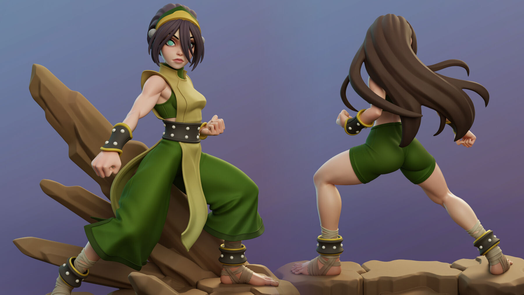 Toph Beifong Multi Version STL SFW NSFW 3D model 3D printable | CGTrader