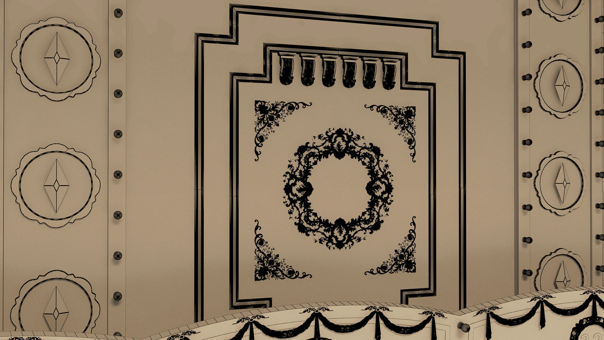 Squid Game season 2 Find A Partner Carousel game scene 3D model | CGTrader