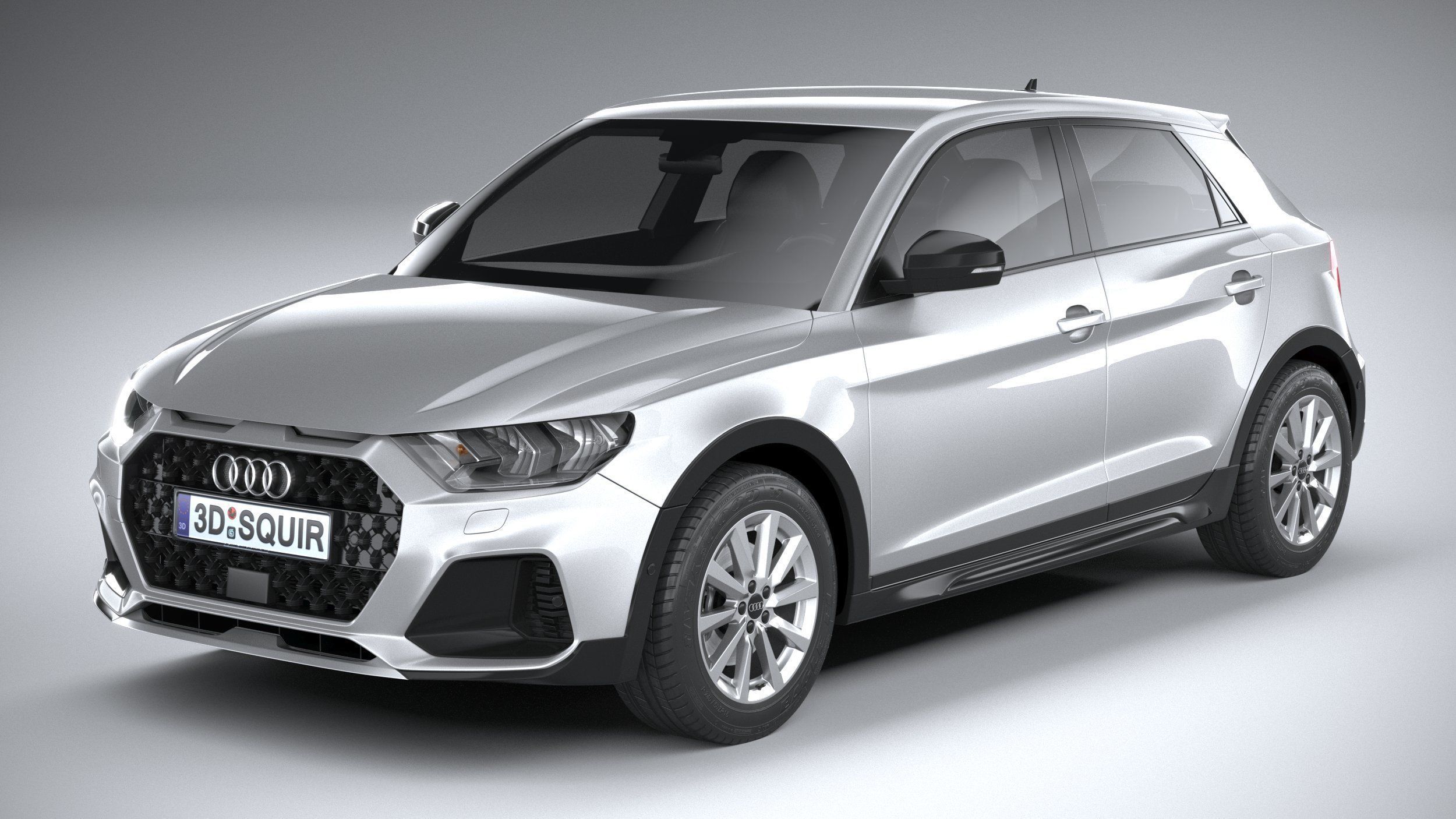 Audi A1 Basic 2024 3D model | CGTrader