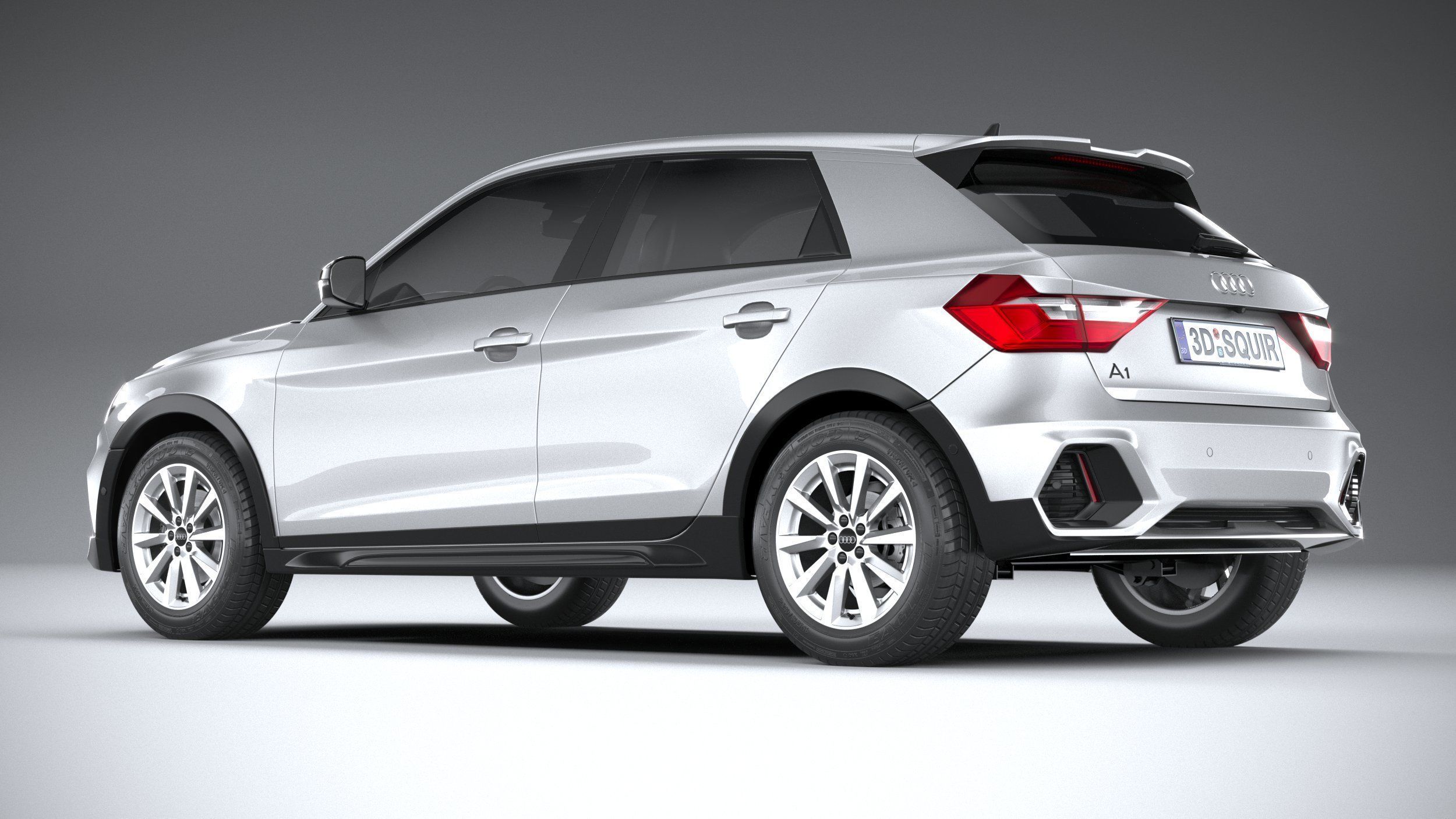 Audi A1 Basic 2024 3D model | CGTrader