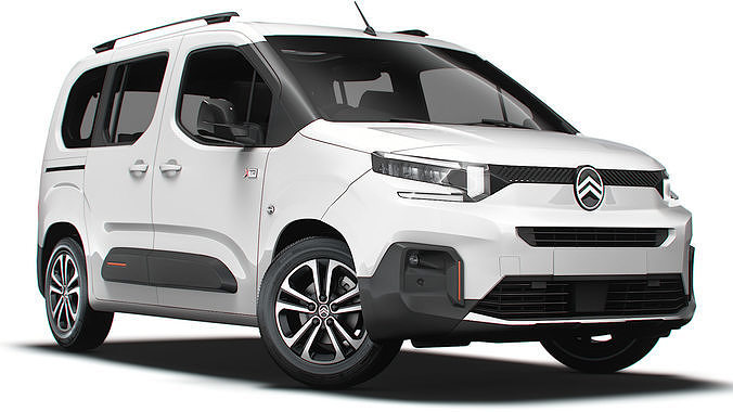 Citroen Berlingo XTR UK spec 2025 3D model | CGTrader