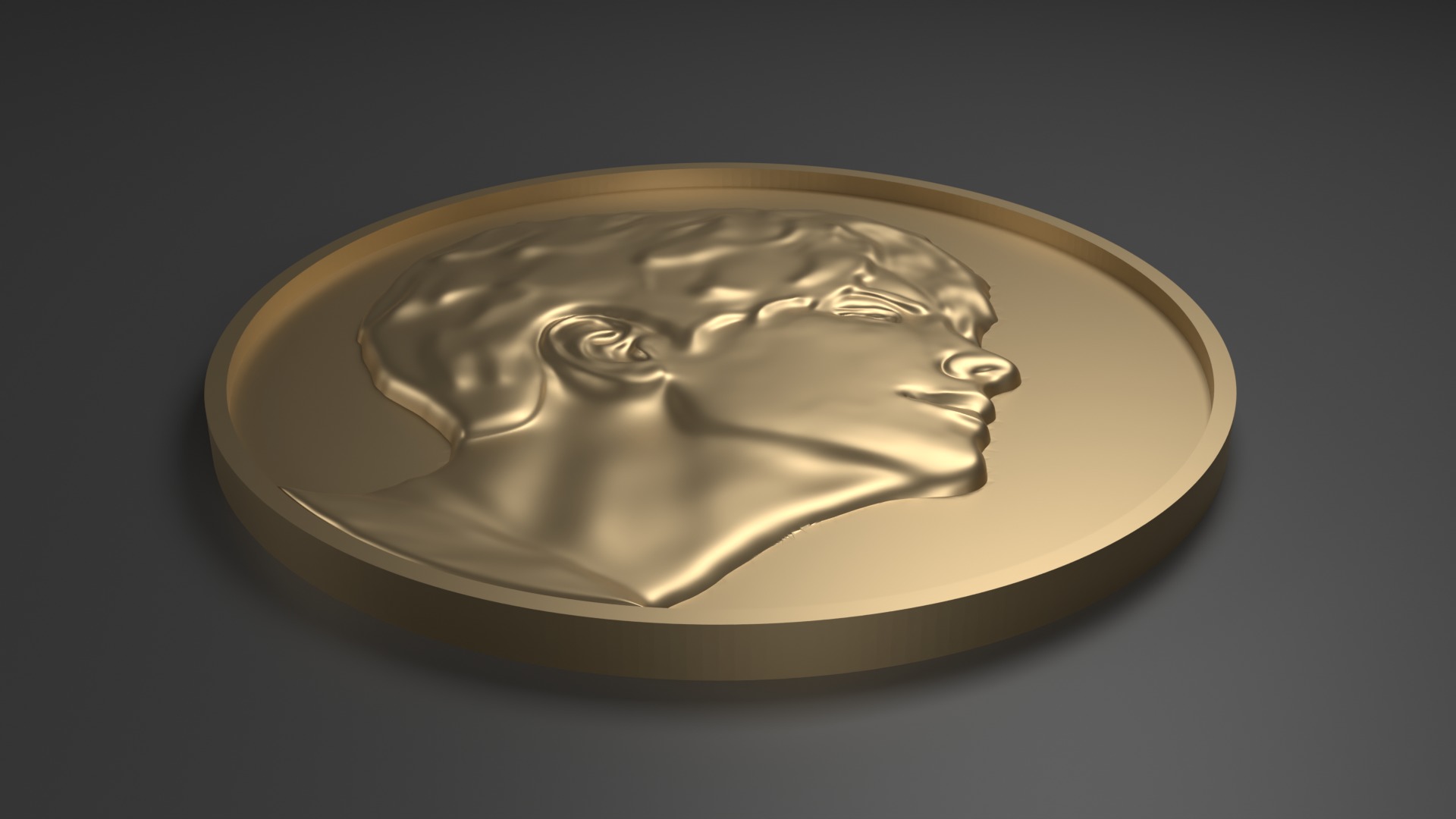 Caleb Coin Medal Love and Deepspace 3D model 3D printable | CGTrader