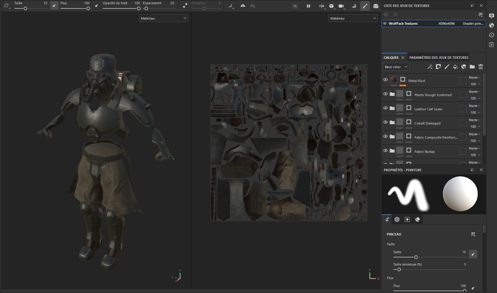 Armored soldier Wolfpack 3D model rigged | CGTrader