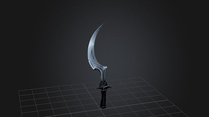 Ethereal Blade 3D Game Ready Model 3D model | CGTrader