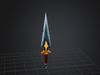 Ethereal Dagger Sword Blade 3D model | CGTrader