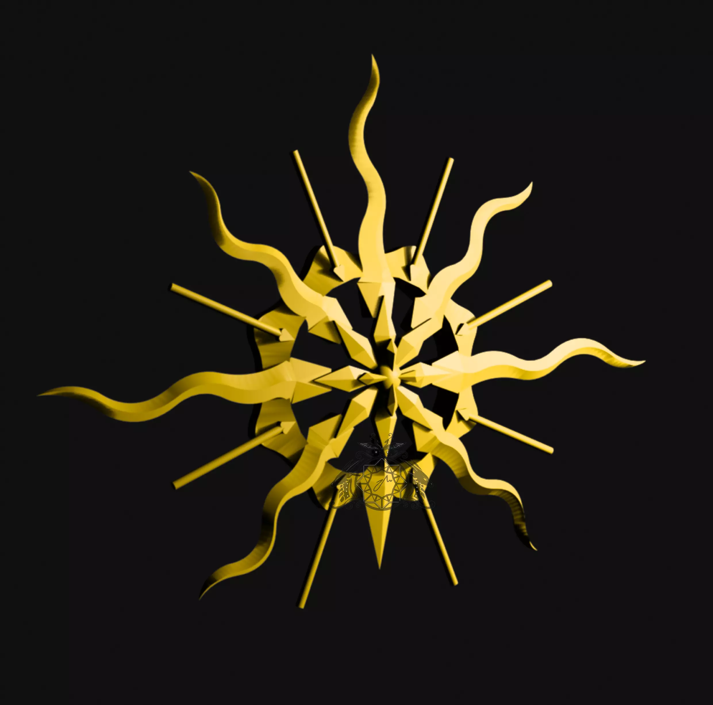 3D model Wuthering Waves Augusta Fantasy Crown Model VR / AR / low-poly ...