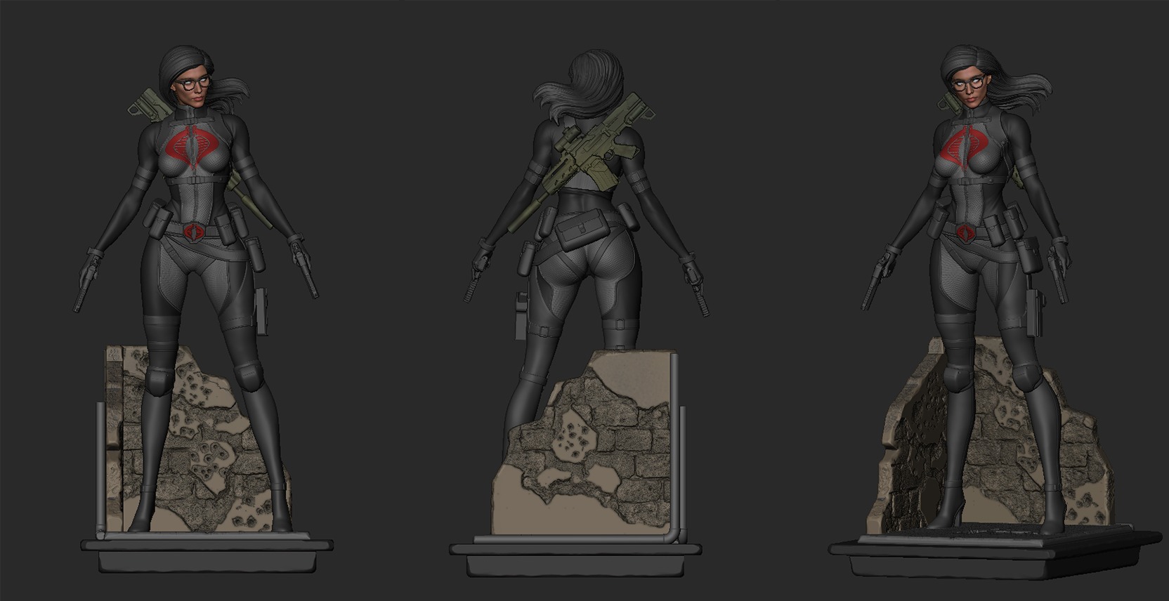 The Baroness 3D model 3D printable | CGTrader