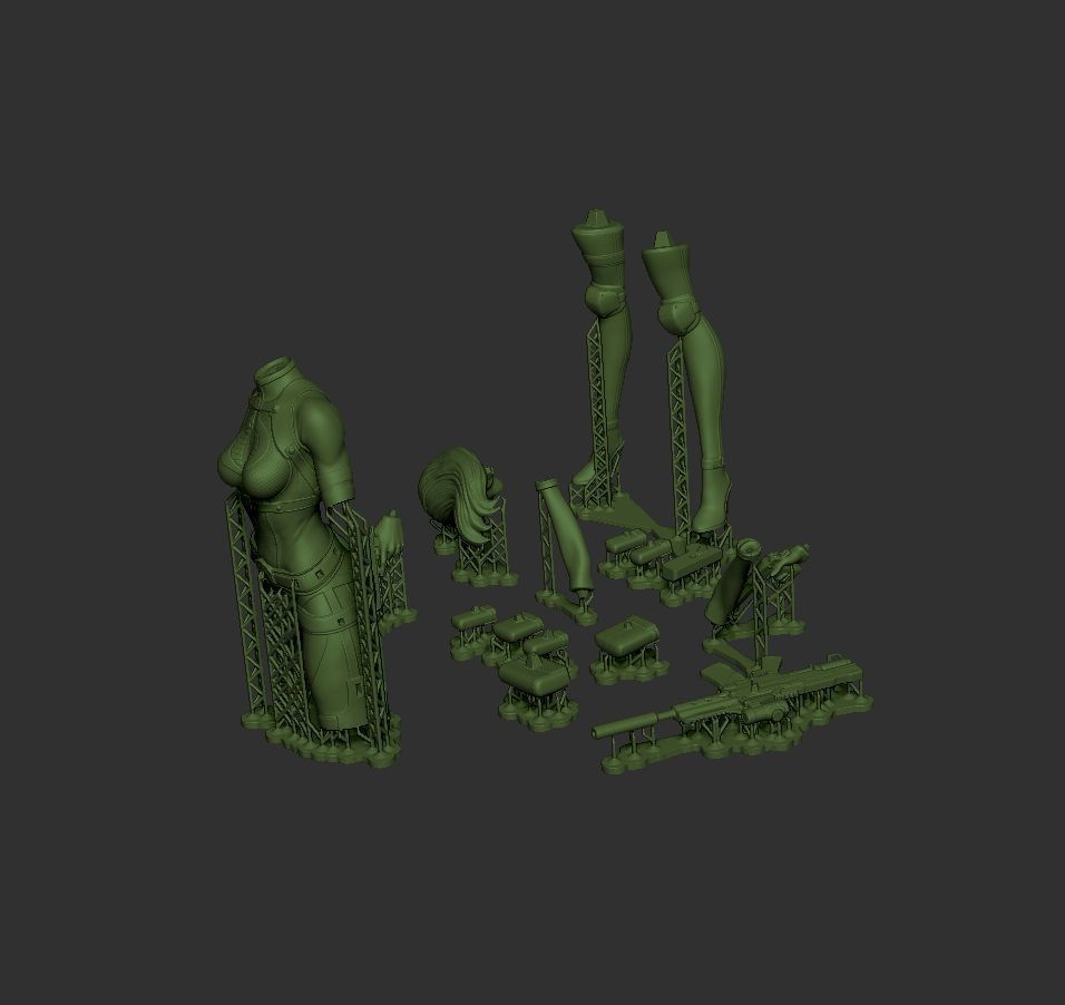 The Baroness 3D model 3D printable | CGTrader