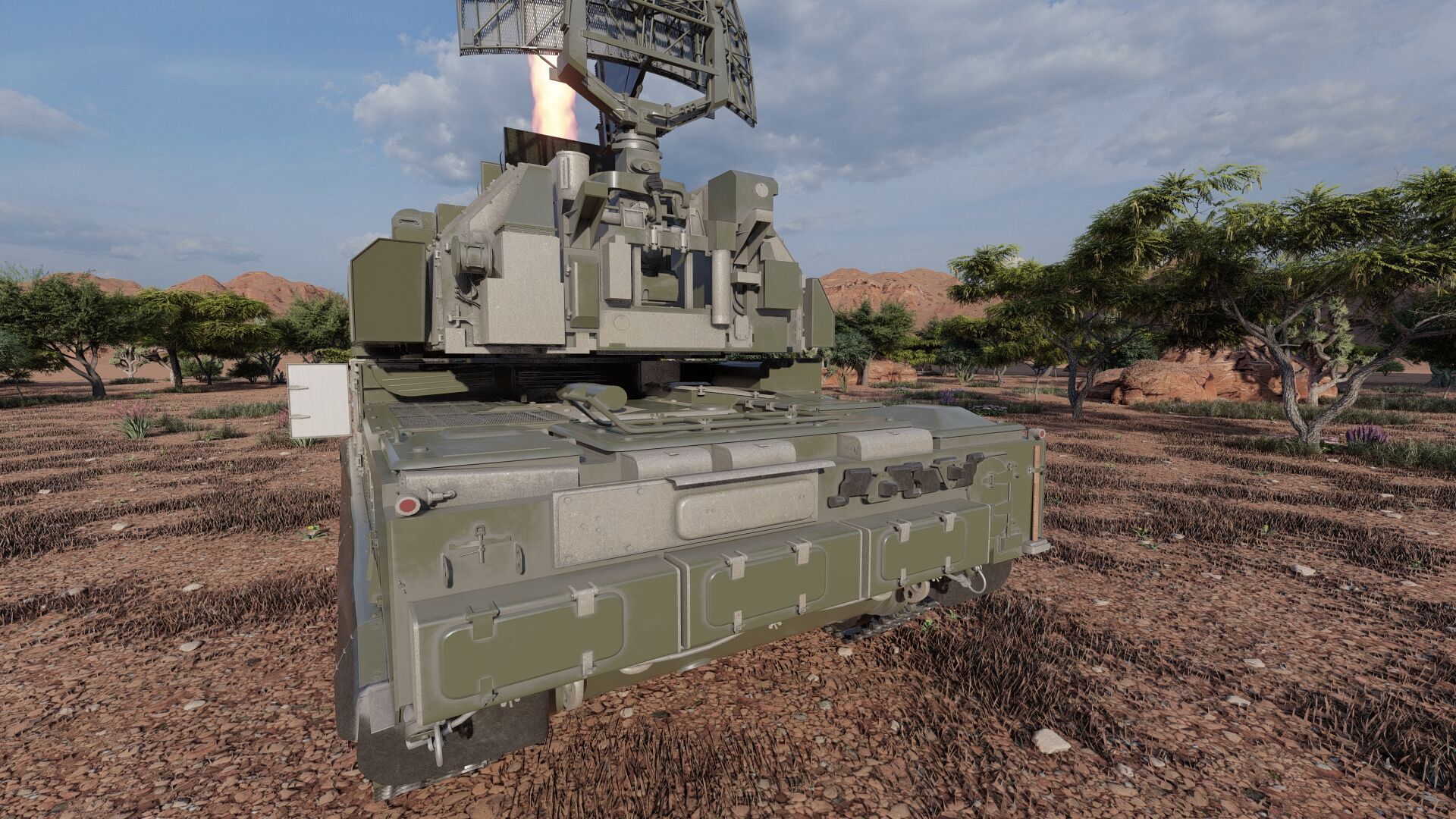 TOR M1 missile system 3D model | CGTrader