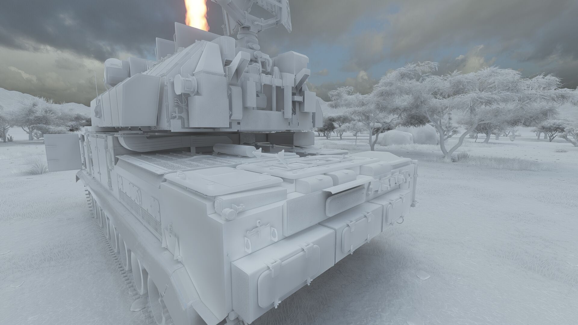 TOR M1 missile system 3D model | CGTrader