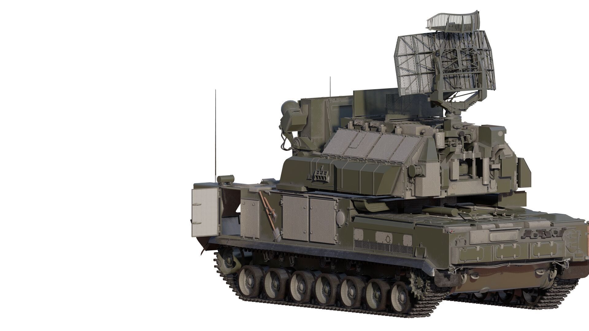 TOR M1 missile system 3D model | CGTrader