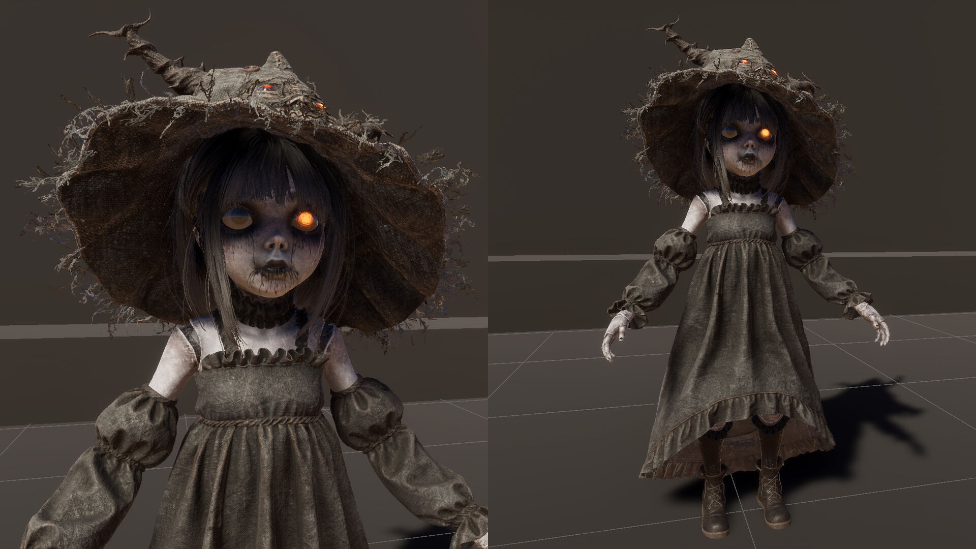 3D model Cursed Doll VR / AR / low-poly | CGTrader