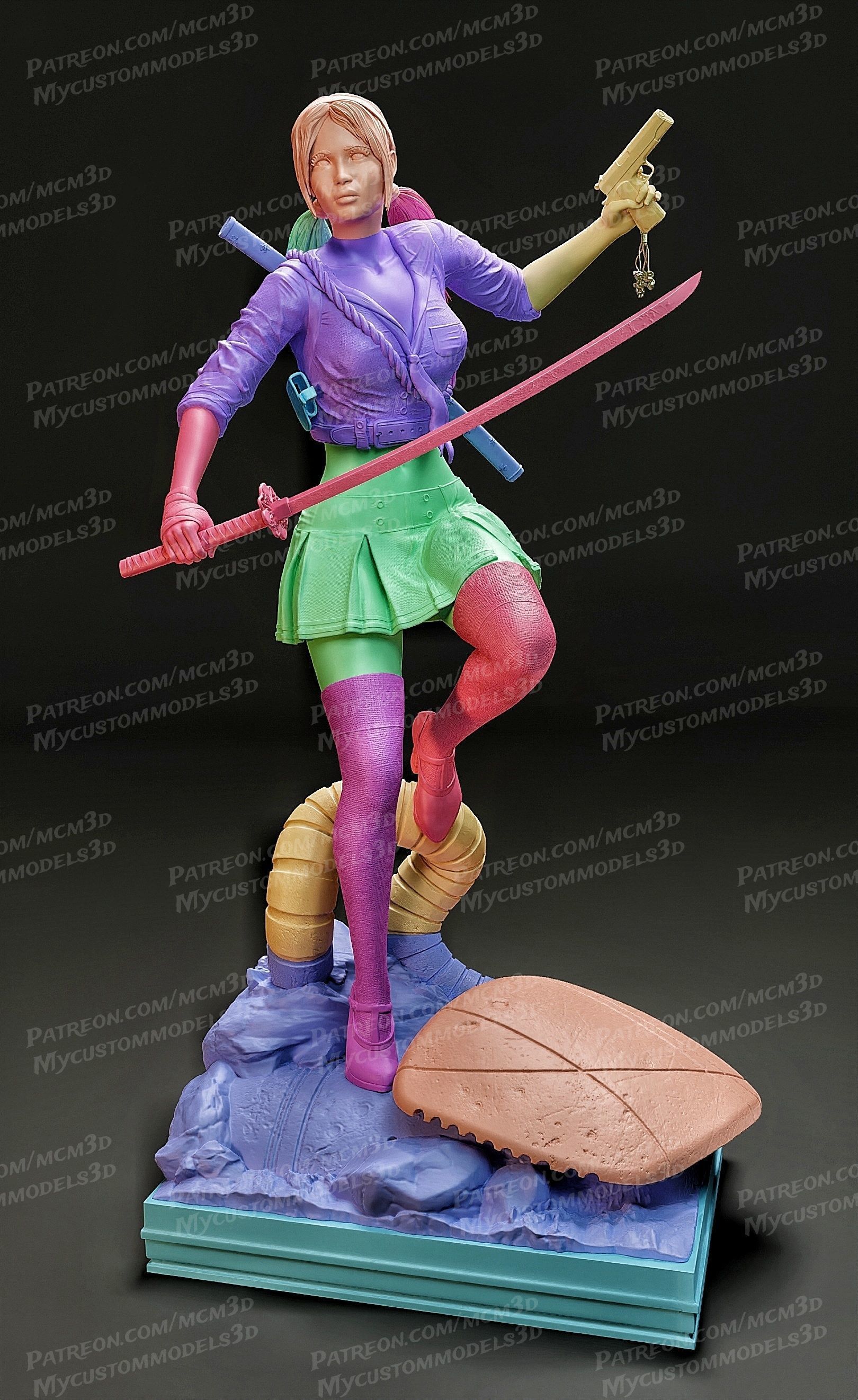 Baby Doll - Sucker Punch - STL 3D model 3D printable | CGTrader