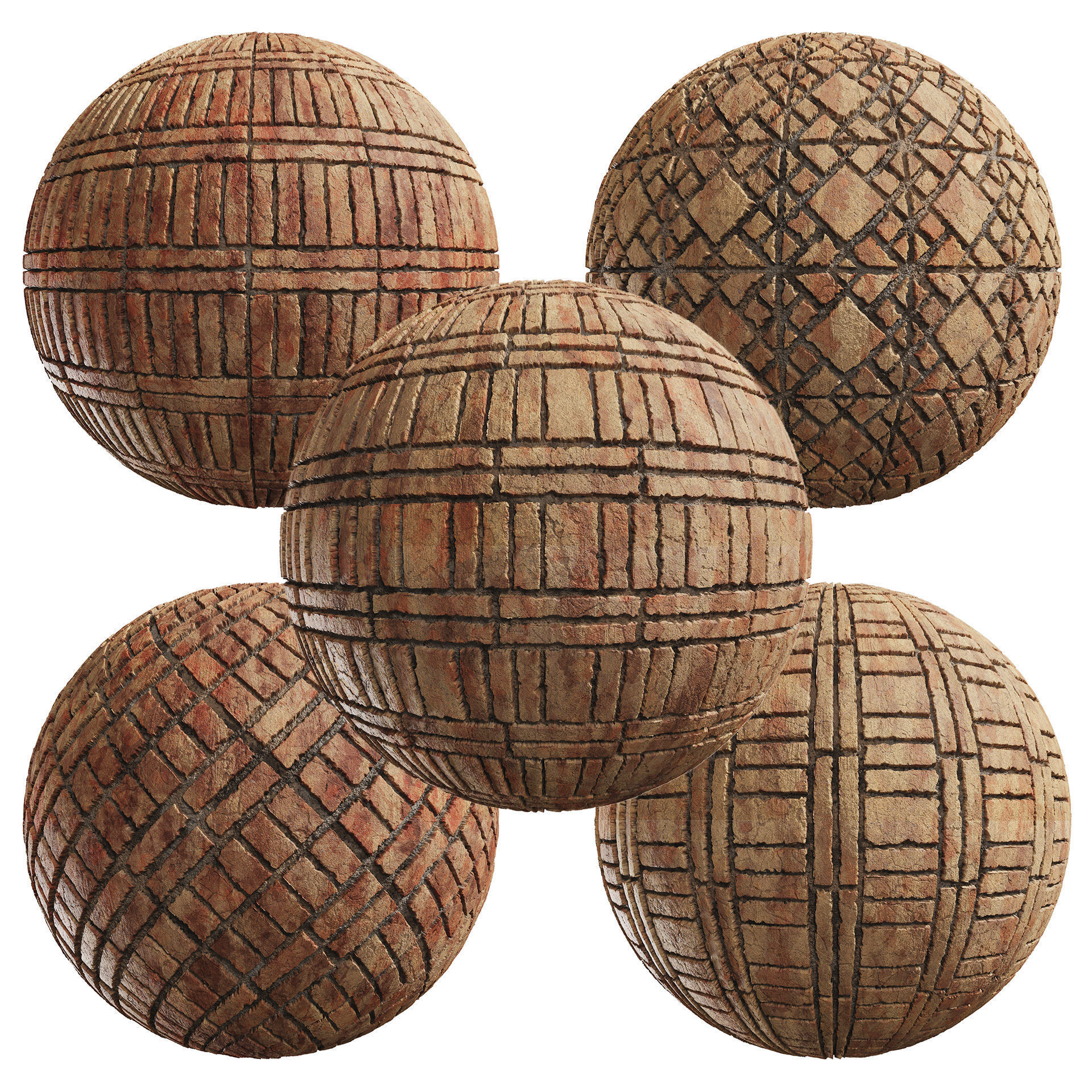 PBR Bricks 02 - Tileable 4K Texture Texture | CGTrader