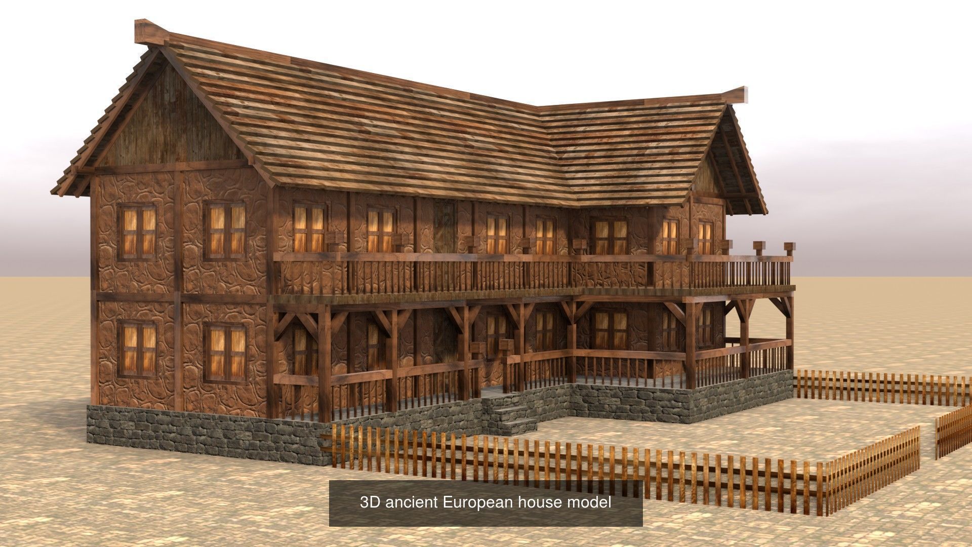 Stylized Low Poly Fantasy Medieval Architecture Collection VR / AR ...