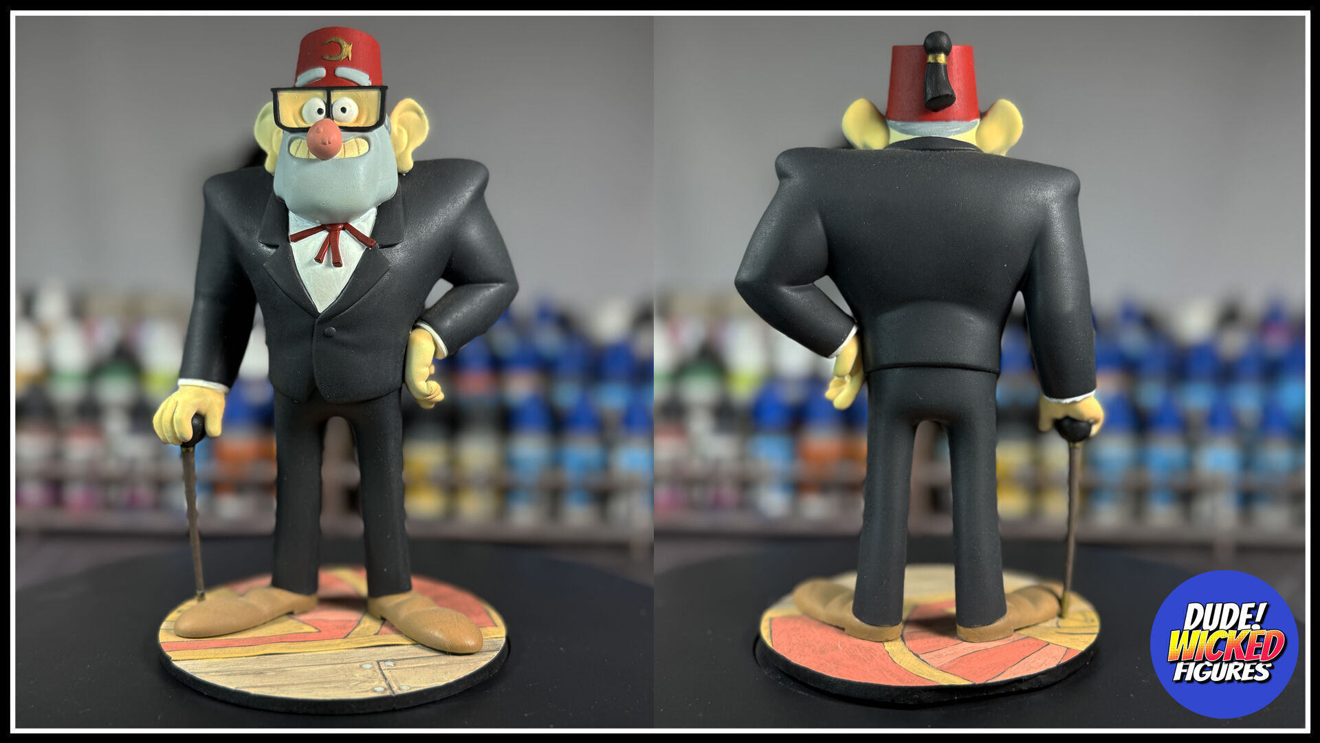 Grunkle Stan Gravity Falls custom fan art free 3D model 3D printable ...