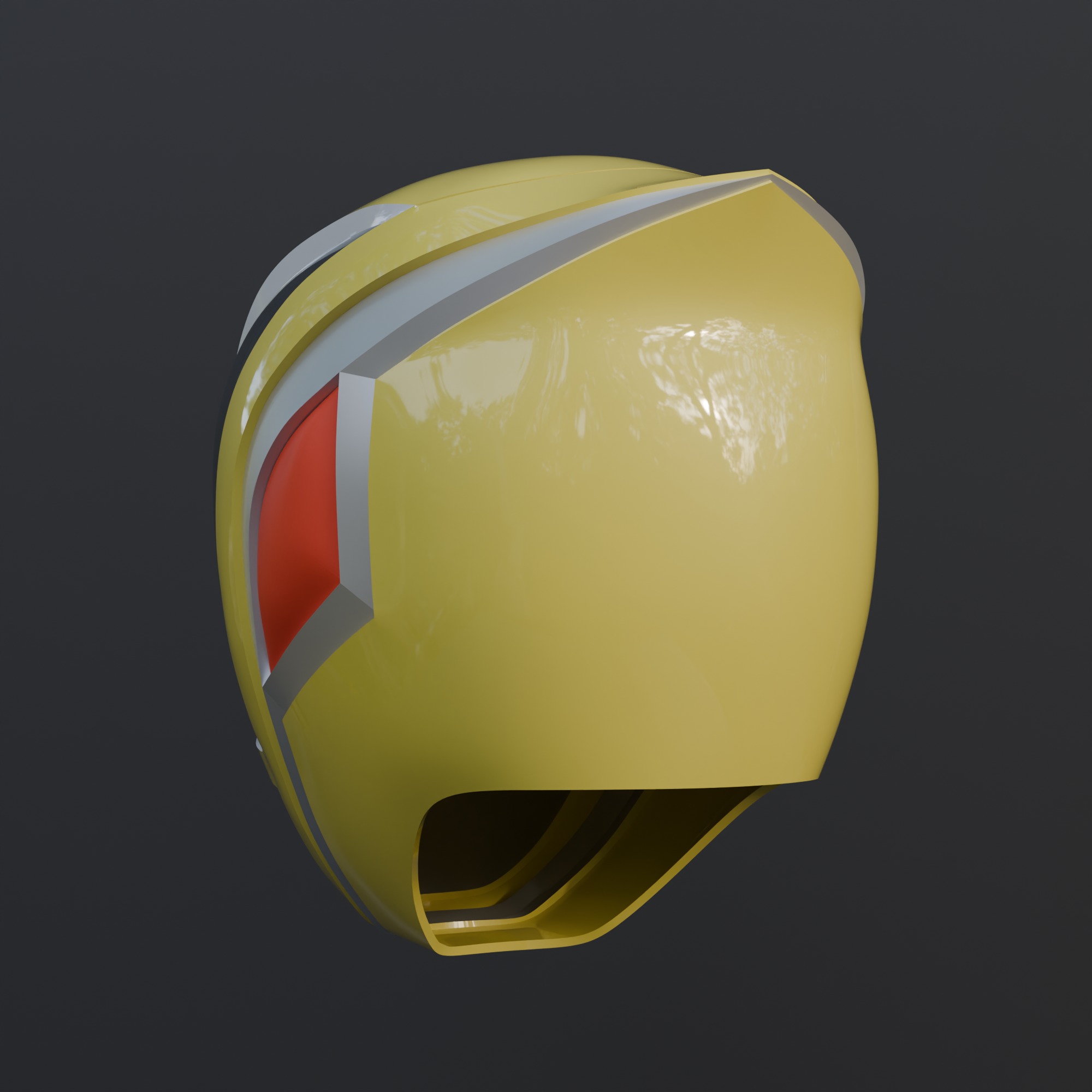 Power rangers SPD Dekaranger sentai Yellow Wearable 3D model 3D ...