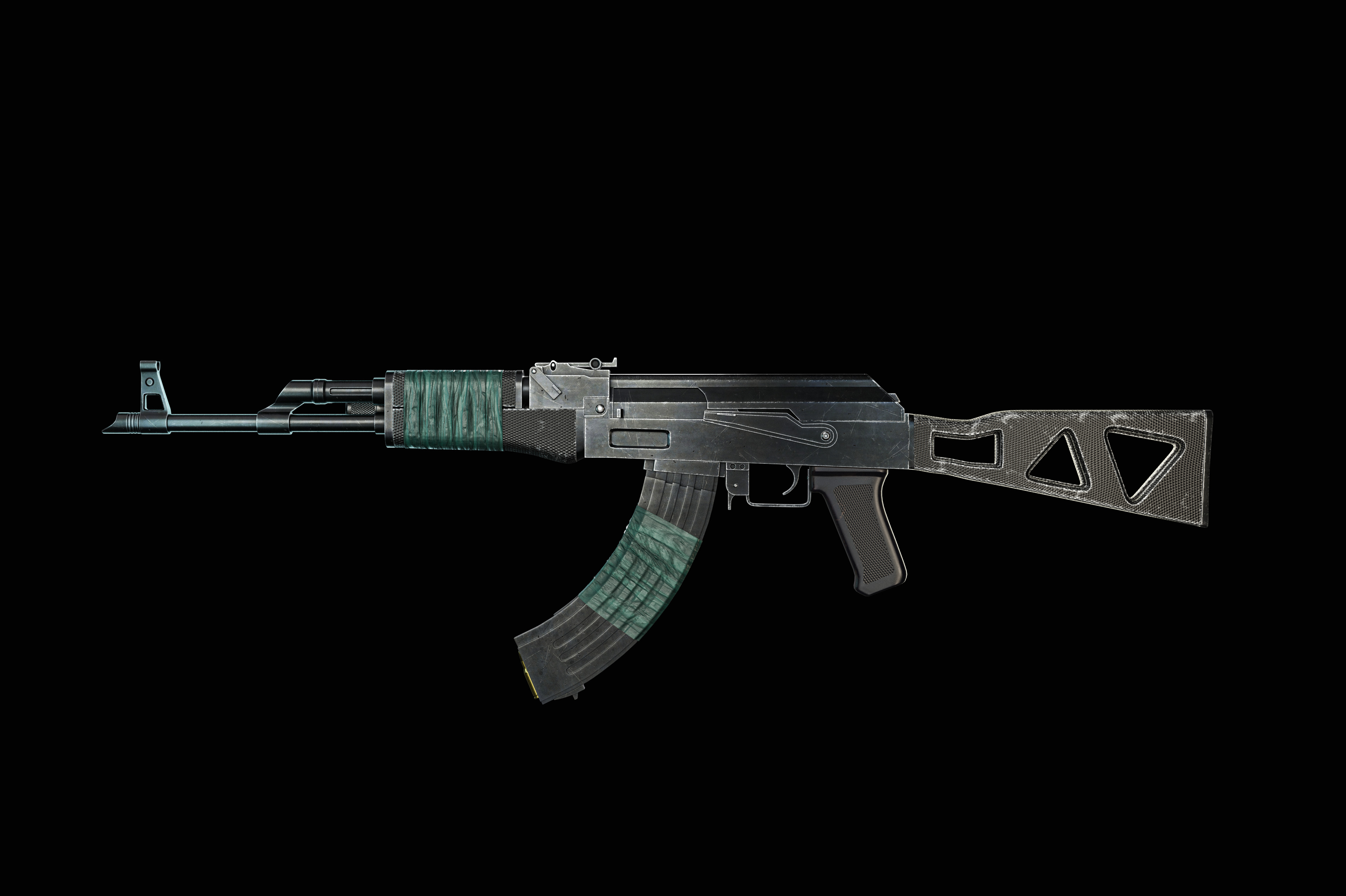 AK 47 free 3D model | CGTrader