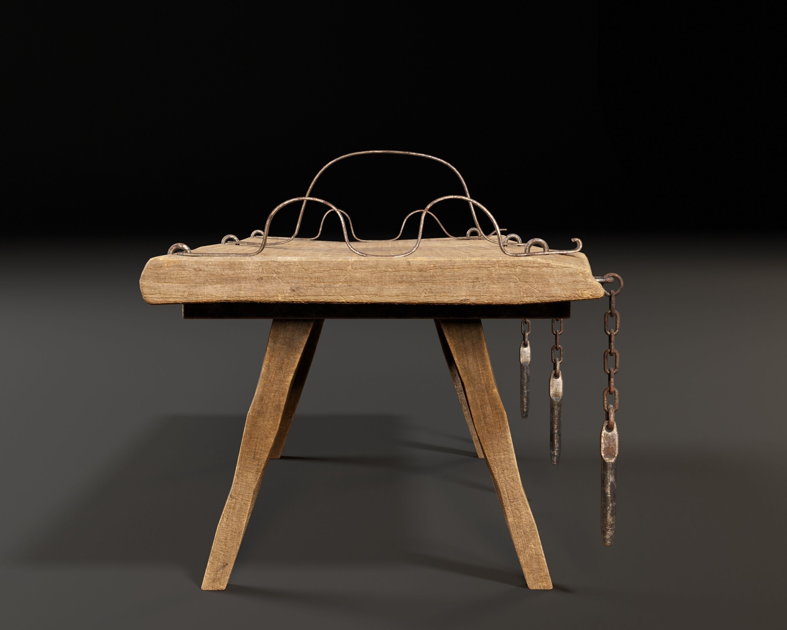 3D model Wood Torture Table VR / AR / low-poly | CGTrader