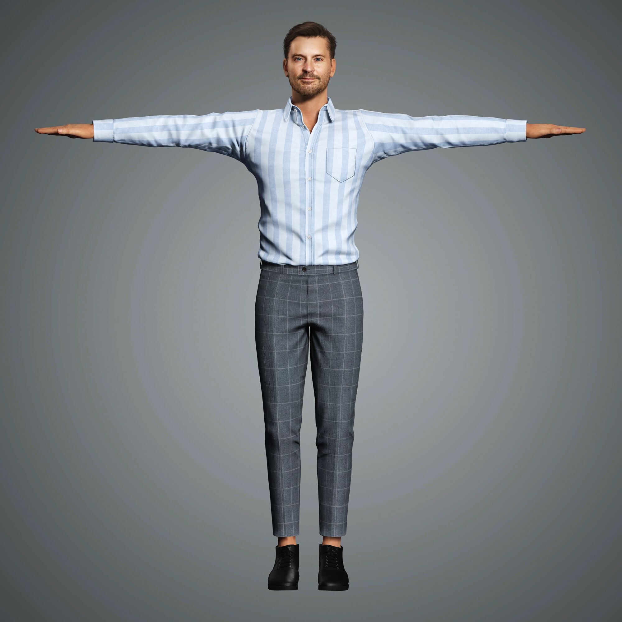 3D model Tobey Maguire Character VR / AR / low-poly | CGTrader