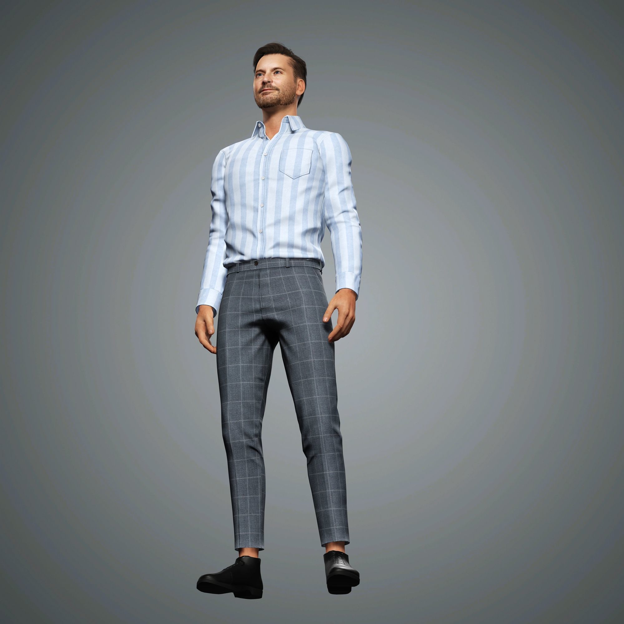 3D model Tobey Maguire Character VR / AR / low-poly | CGTrader