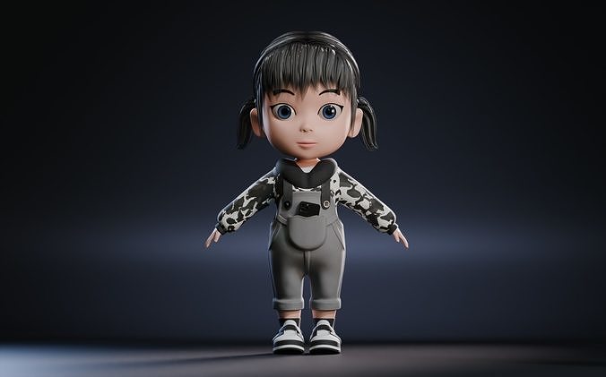 Mei Mei 3D model | CGTrader