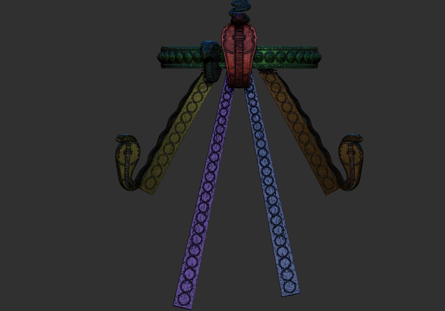 Tutankhamun pharaonic crown 3d Printable model 3D model 3D printable ...