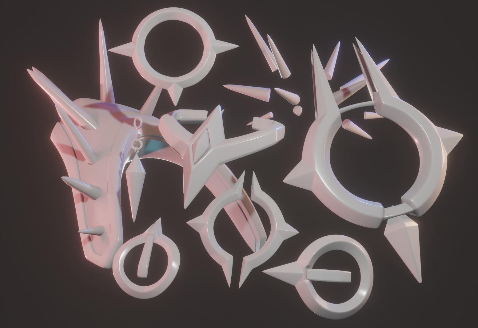 Marvel Rivals - Malice Accessories - Cosplay 3D Print Prop 3D model 3D ...