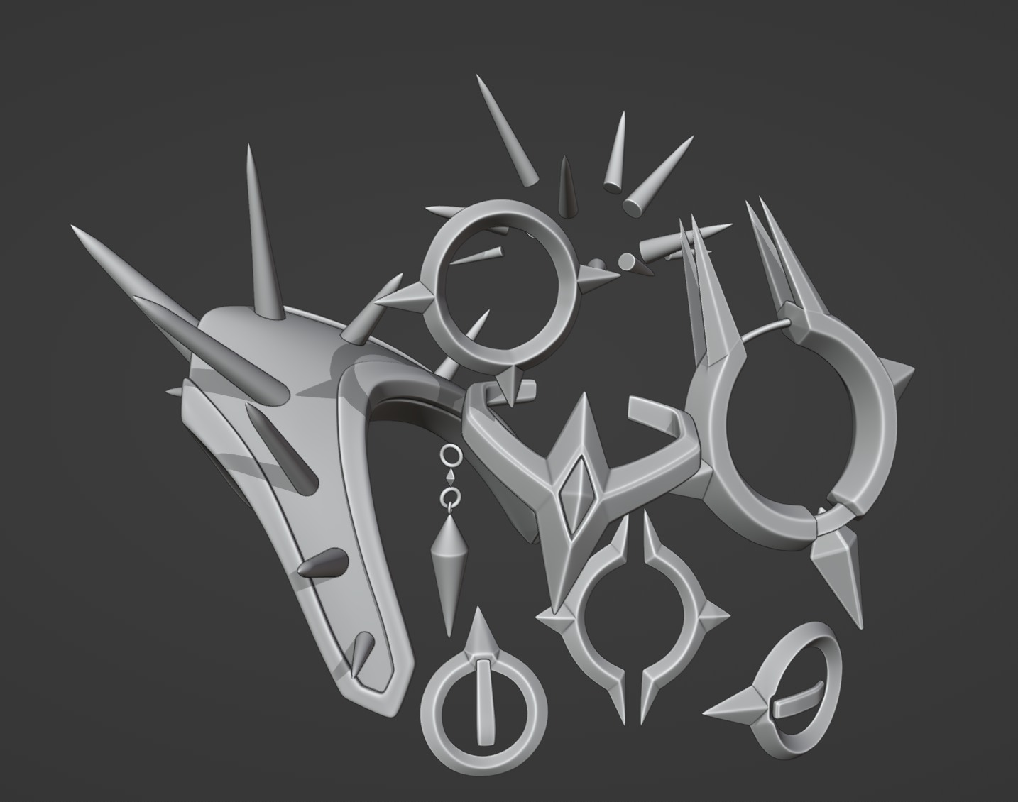 Marvel Rivals - Malice Accessories - Cosplay 3D Print Prop 3D model 3D ...