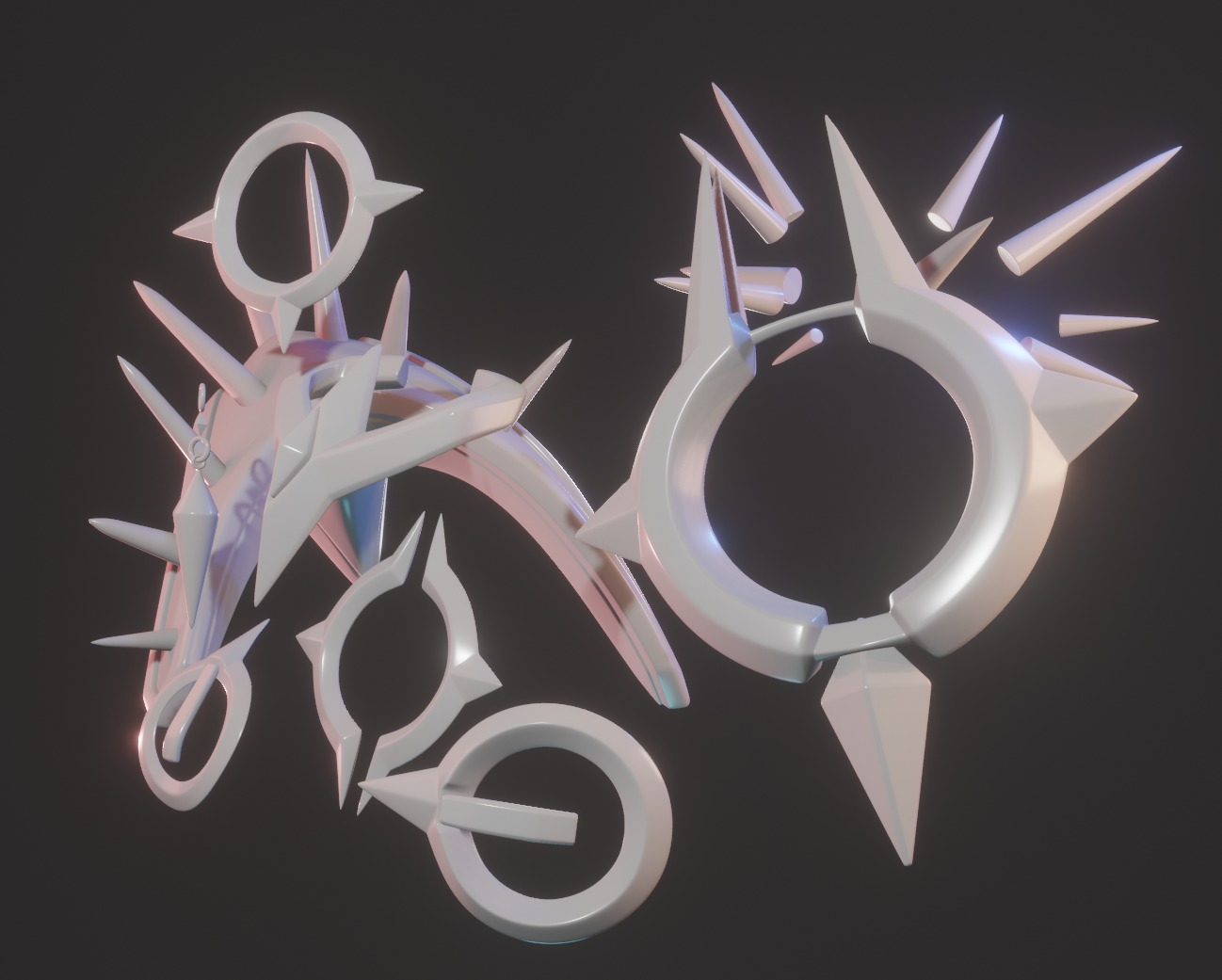 Marvel Rivals - Malice Accessories - Cosplay 3D Print Prop 3D model 3D ...