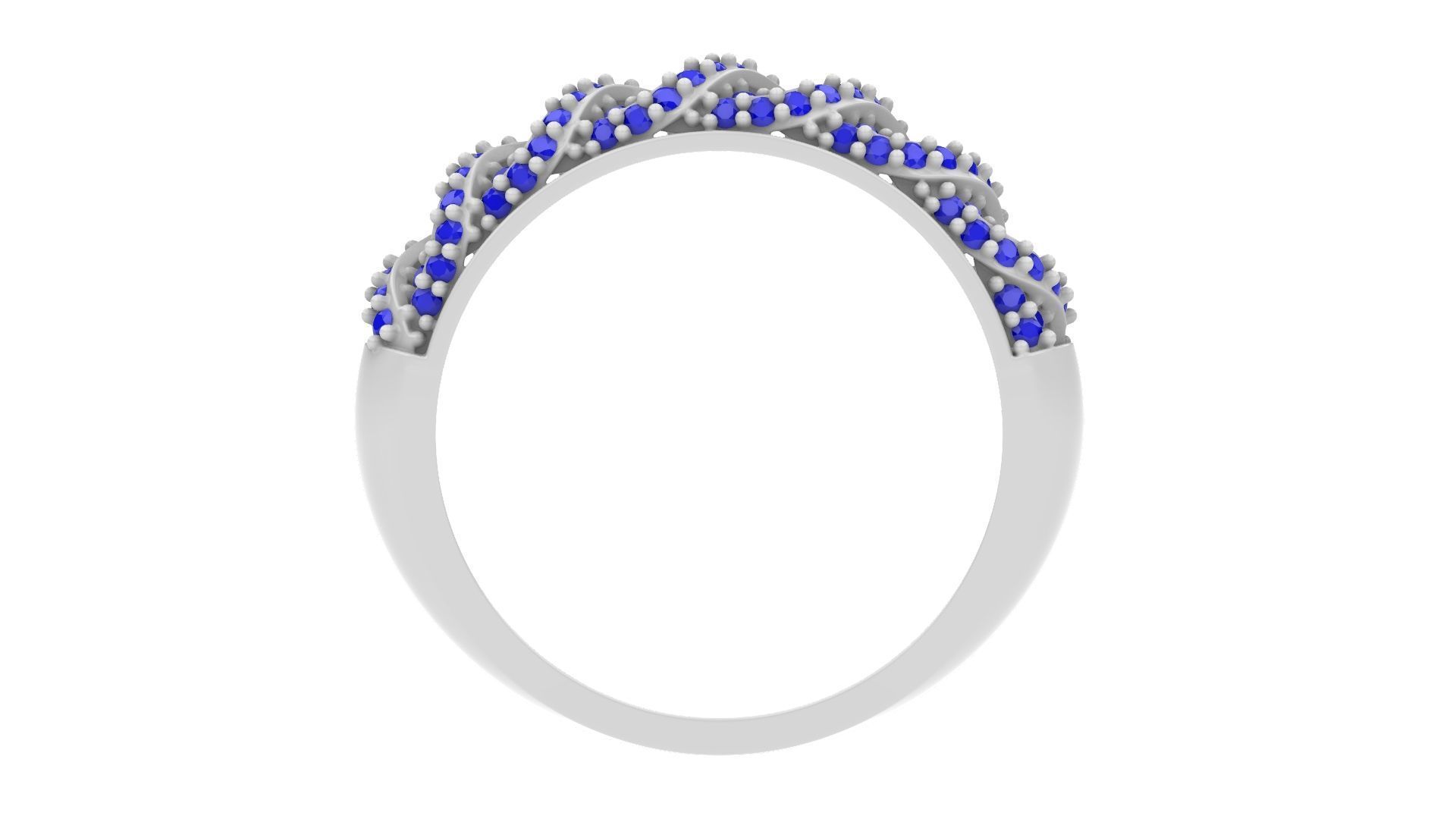 Jewelry Diamond Ring Model RG46 free 3D model 3D printable | CGTrader