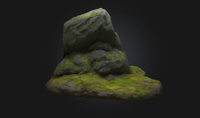 A rock free 3D model | CGTrader