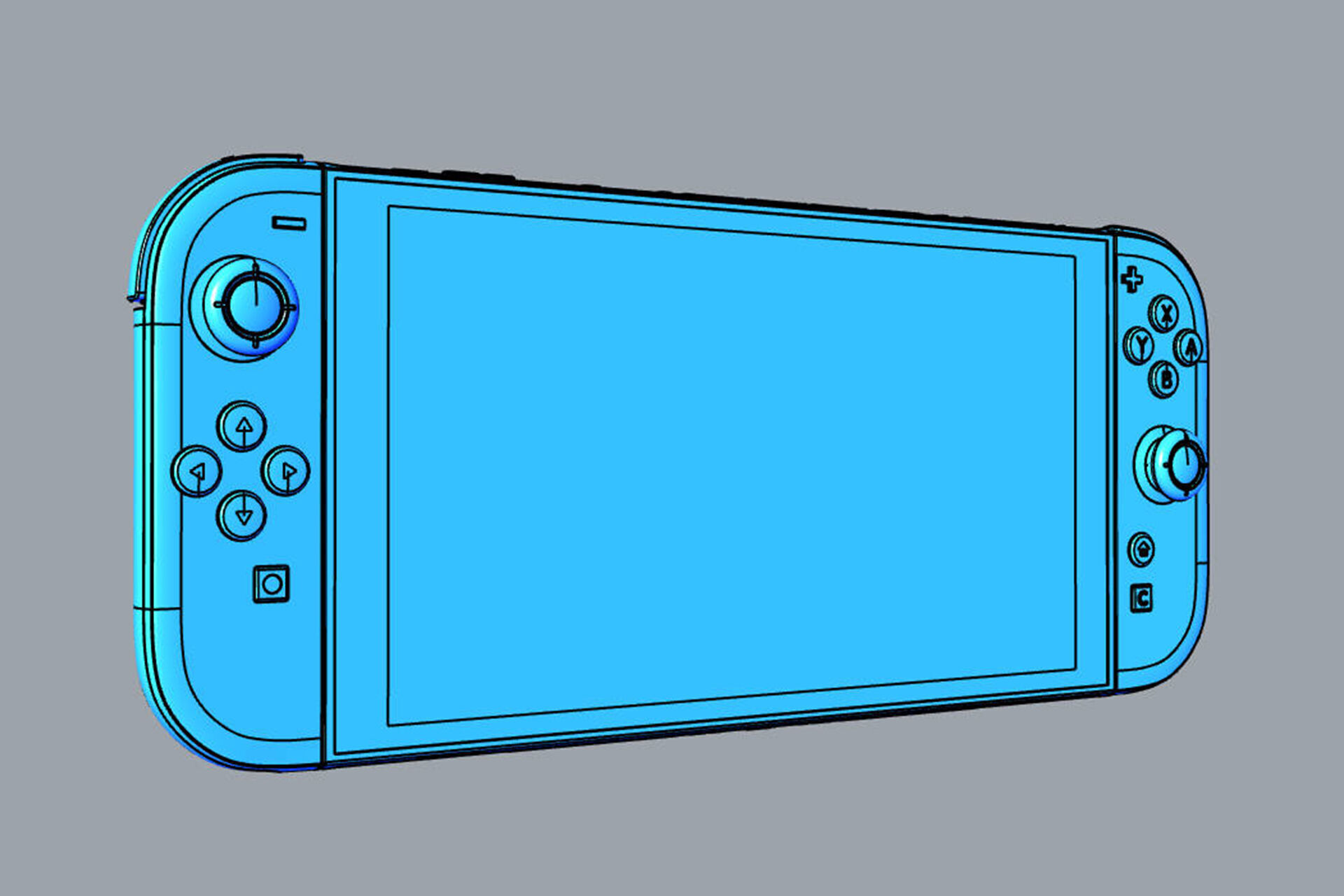 Nintendo Switch 2 with Dock 3D model | CGTrader