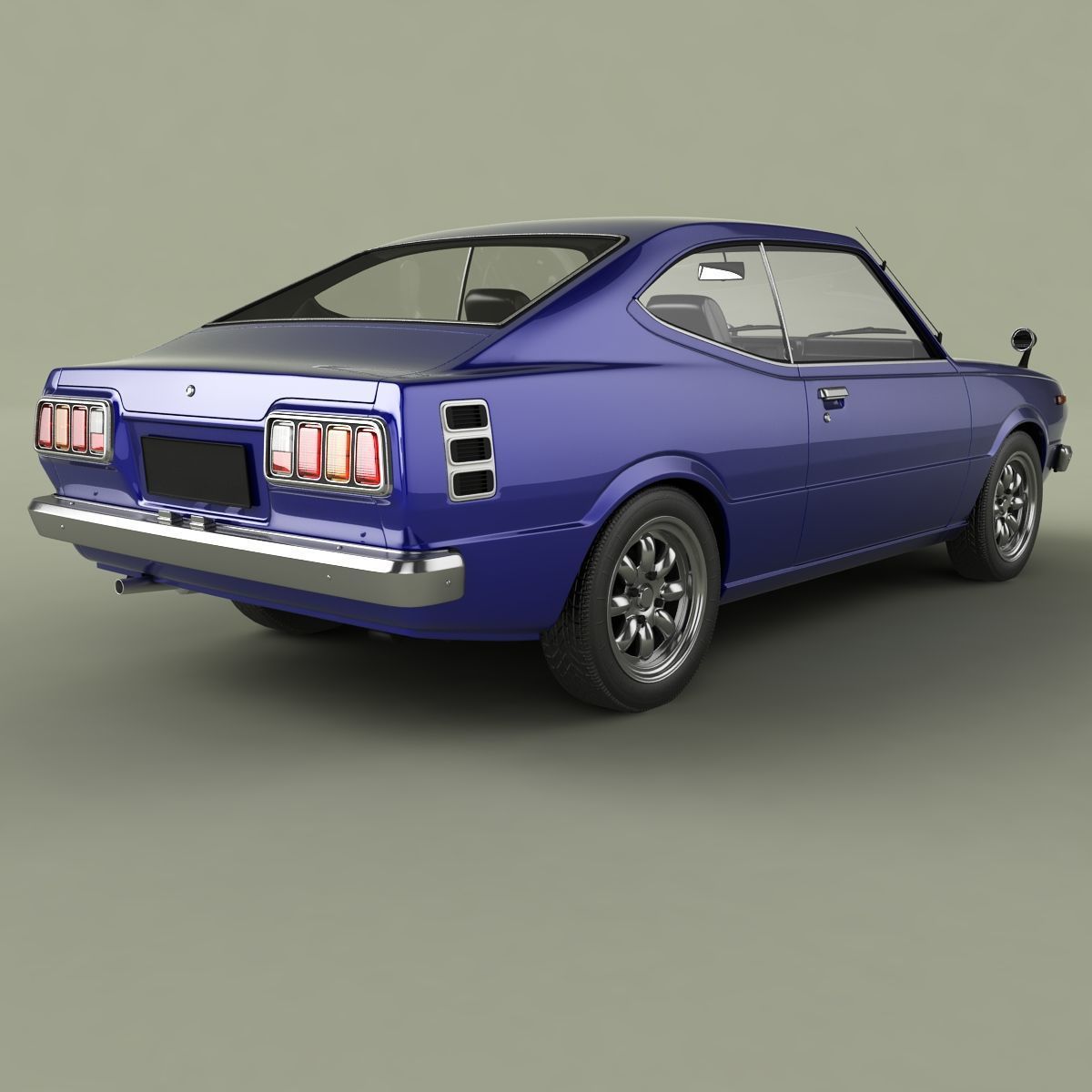 Toyota Corolla Levin coupe TE37 3D model | CGTrader