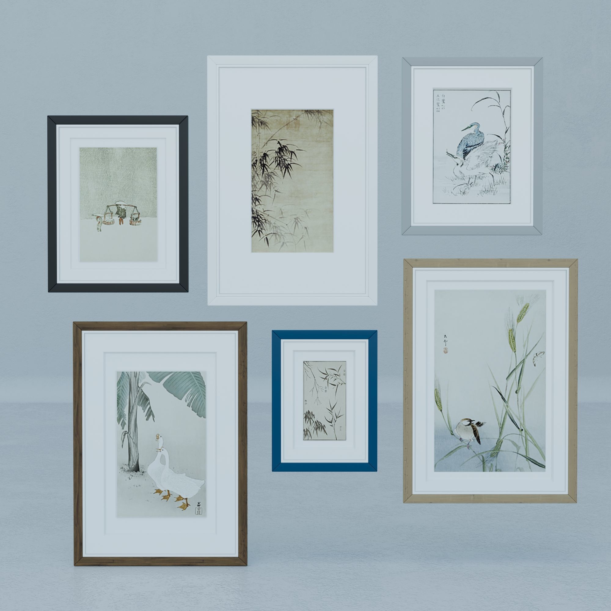 Picture frames free 3D model | CGTrader