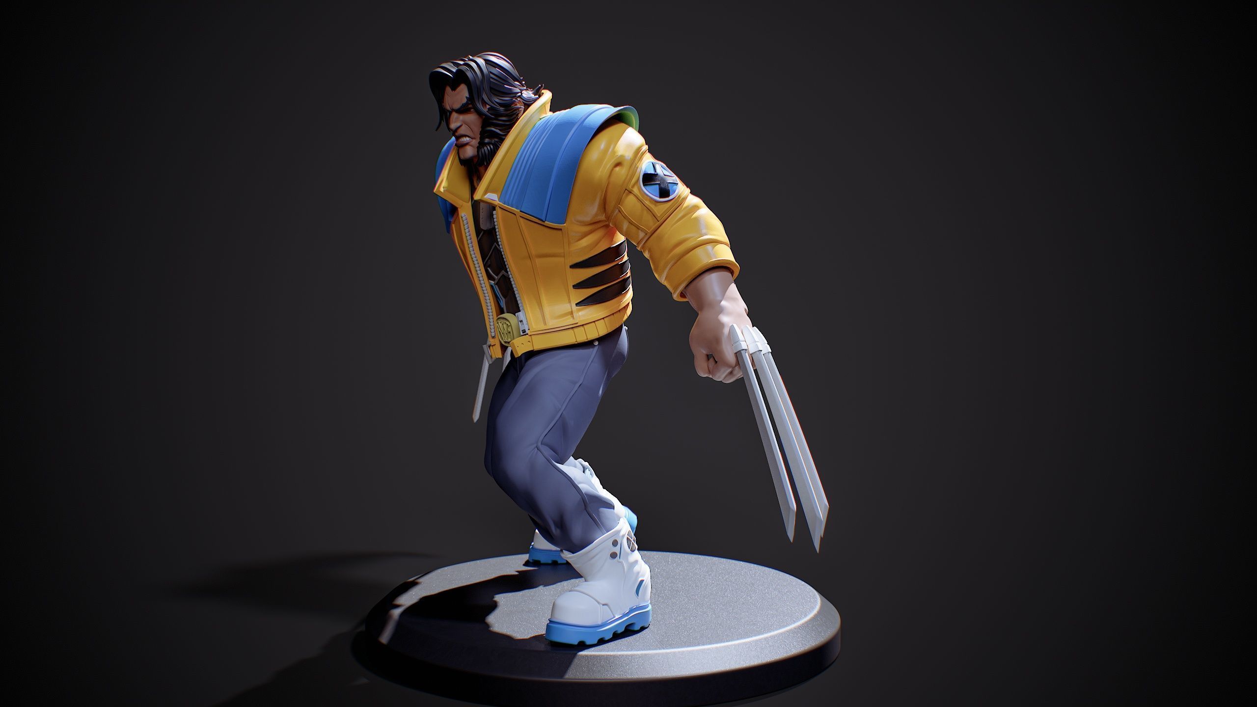 Wolverine from Marvel Rivals 3D model 3D printable | CGTrader