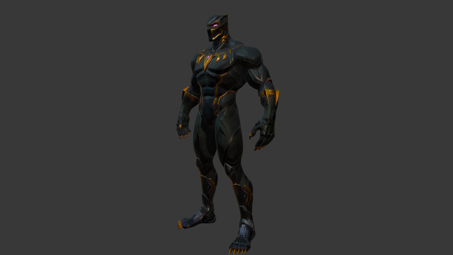 3D model Black Panther - Blender Only VR / AR / low-poly | CGTrader