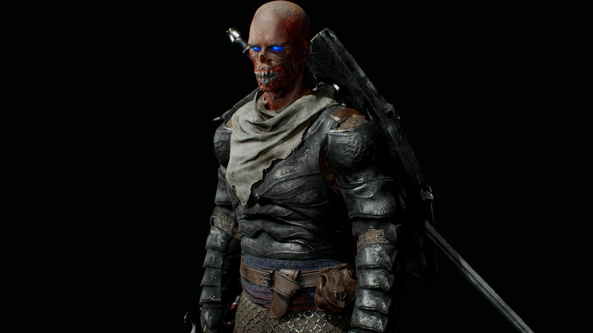 3D model DARK FANTASY CHARACTER VR / AR / low-poly | CGTrader