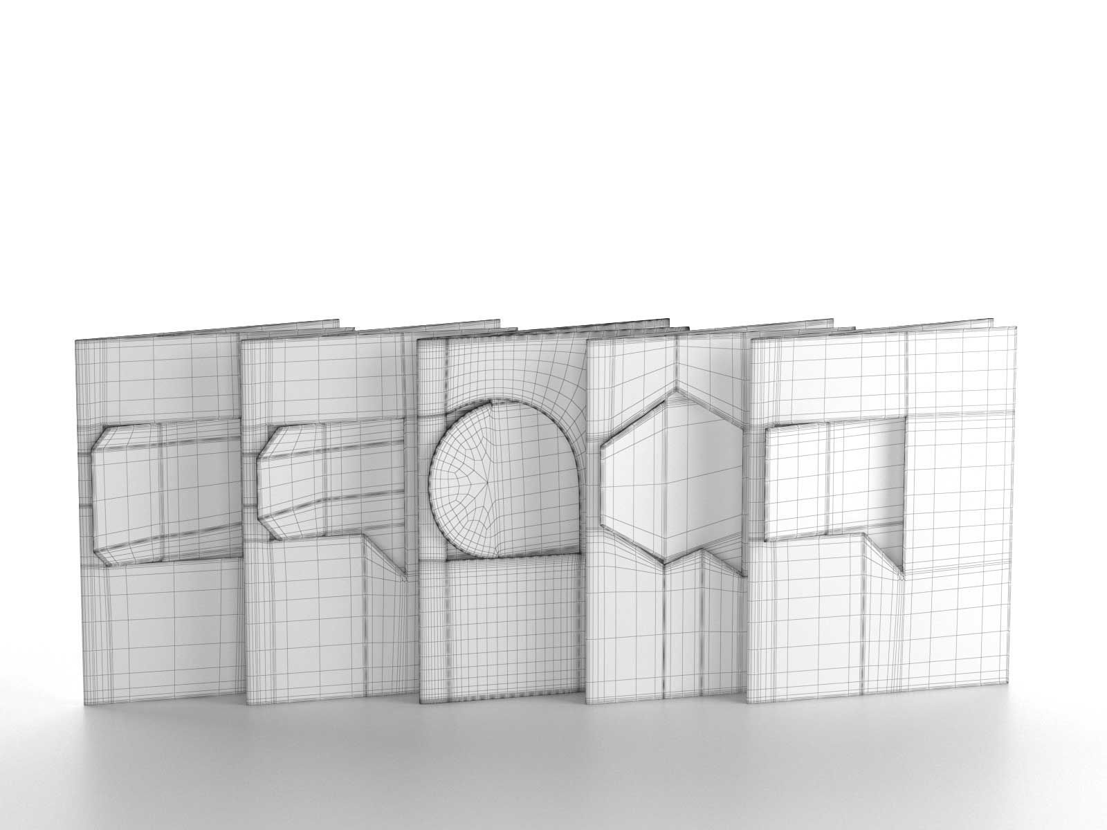 University Brochure 3D model | CGTrader