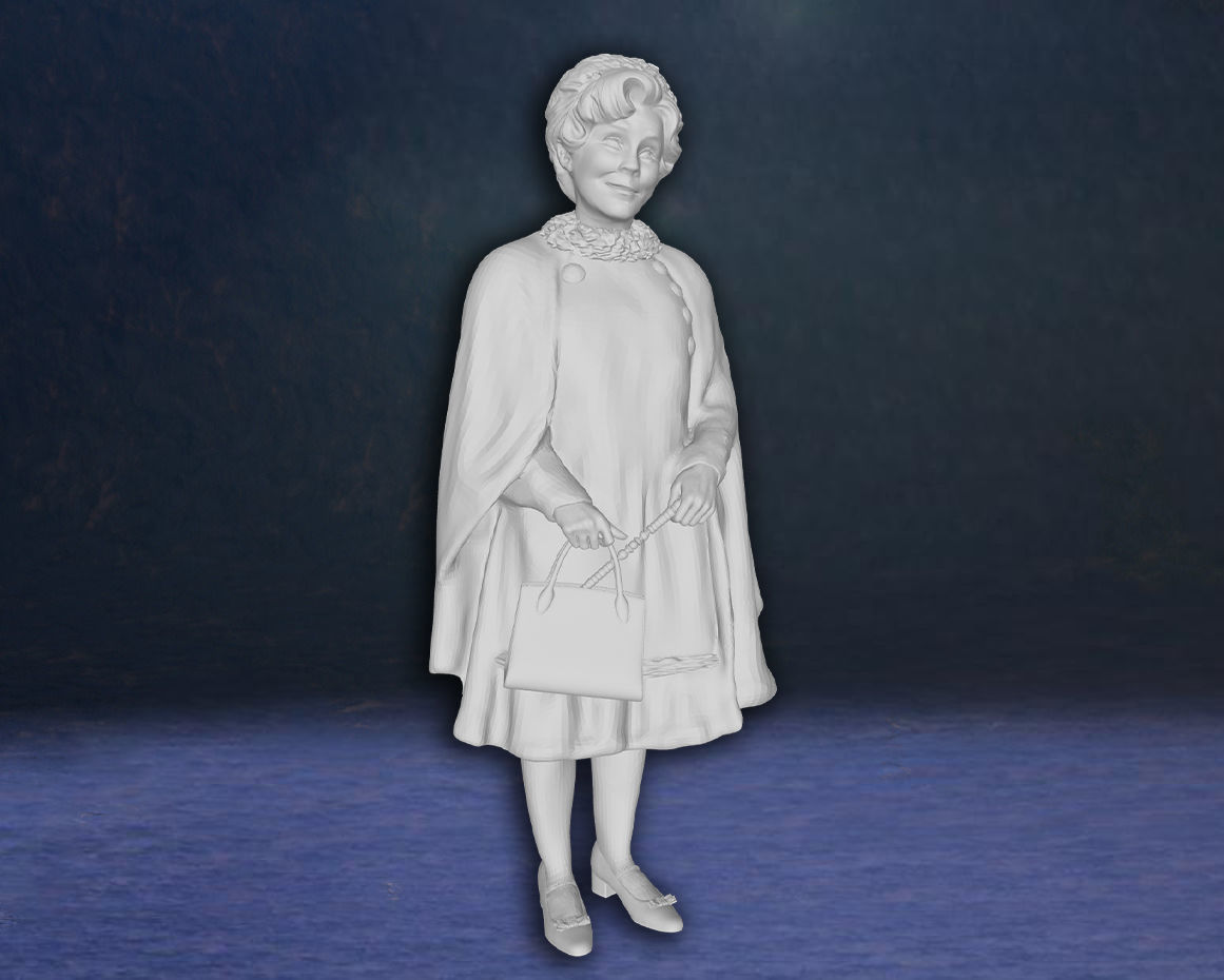 Dolores Umbridge Harry Potter Figure Custom 3D Print Model 3D model 3D ...