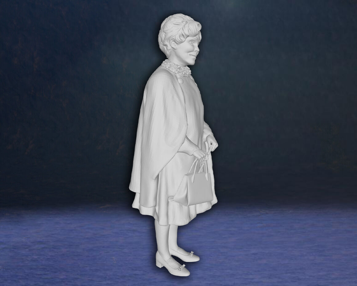 Dolores Umbridge Harry Potter Figure Custom 3D Print Model 3D model 3D ...