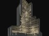 Factory tower in cutaway section 25i06 3D model | CGTrader