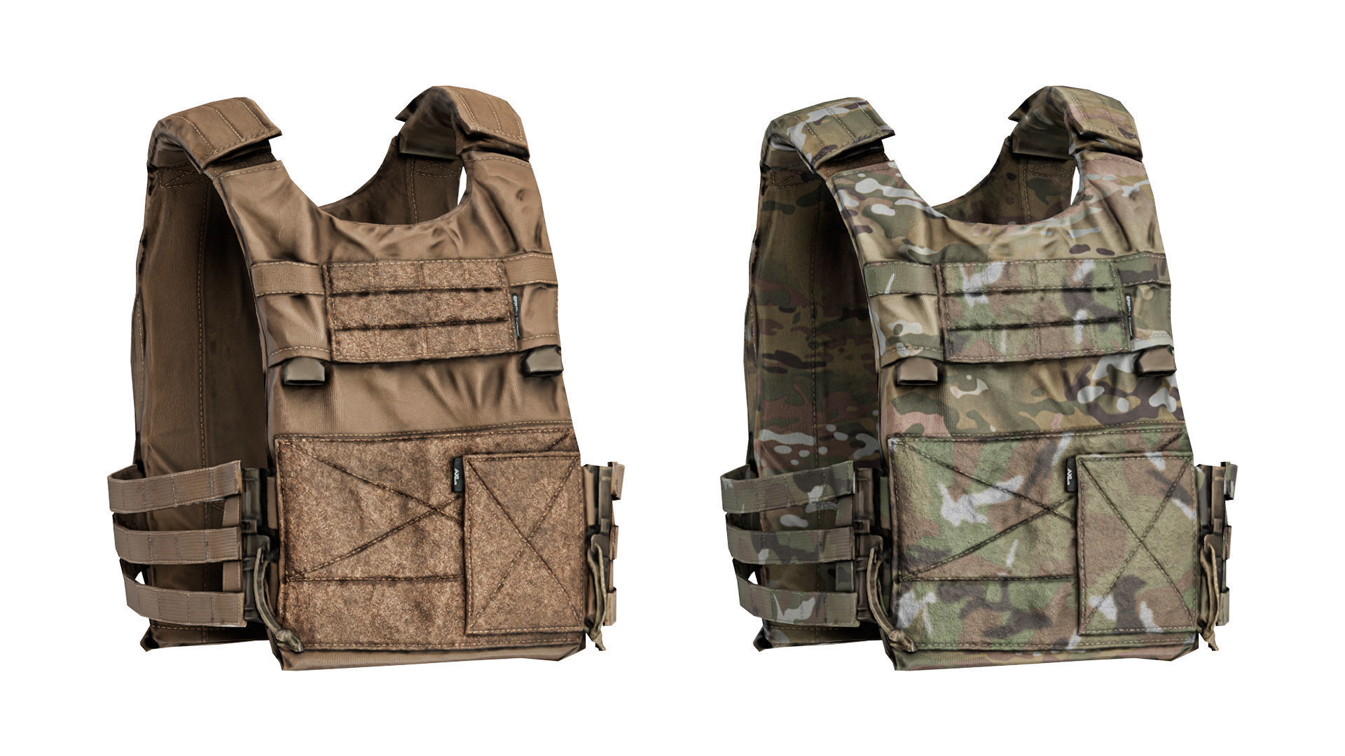 3D model SPIRITUS SYSTEMS LV119 PLATE CARRIER VR / AR / low-poly | CGTrader