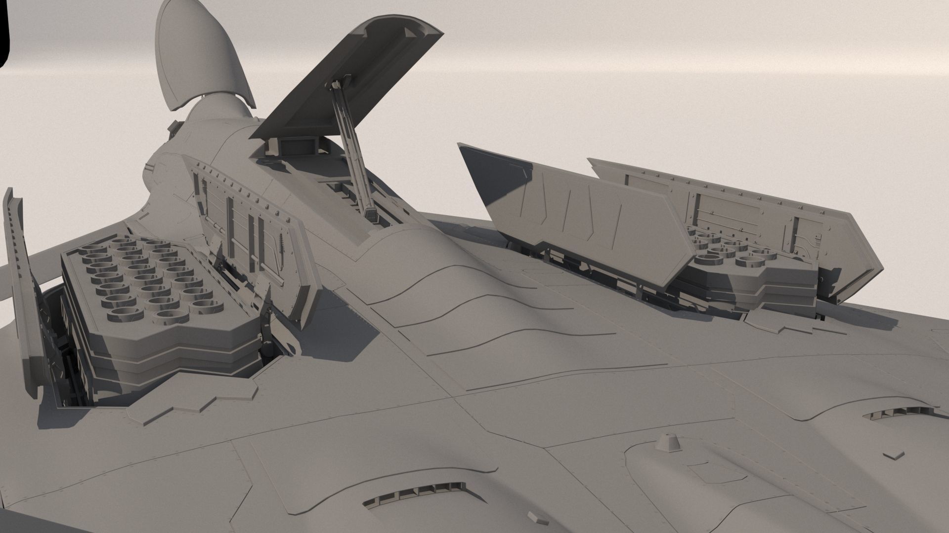 CFA-44 Nosferatu 3d Print 3D model 3D printable | CGTrader