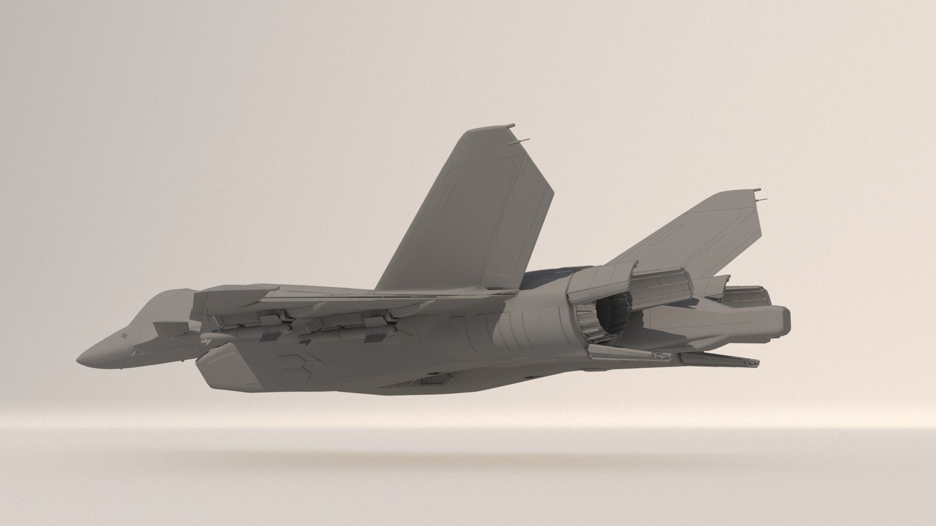 CFA-44 Nosferatu 3d Print 3D model 3D printable | CGTrader