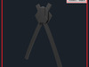 Deadpool 1 Katana and Scabbard Cosplay Prop 3D model 3D printable ...