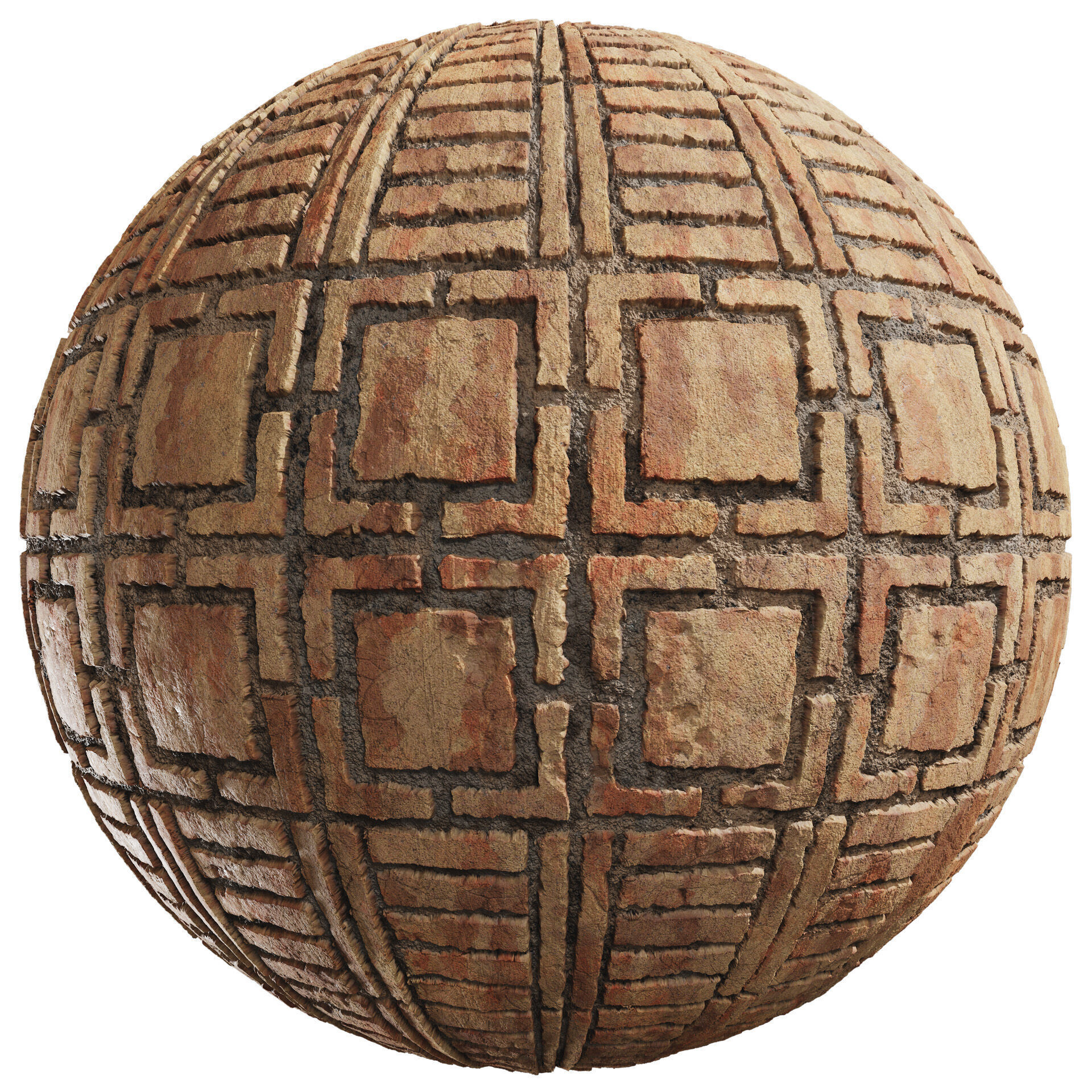 PBR Bricks 09 - Tileable 4K Texture Seamless Texture | CGTrader