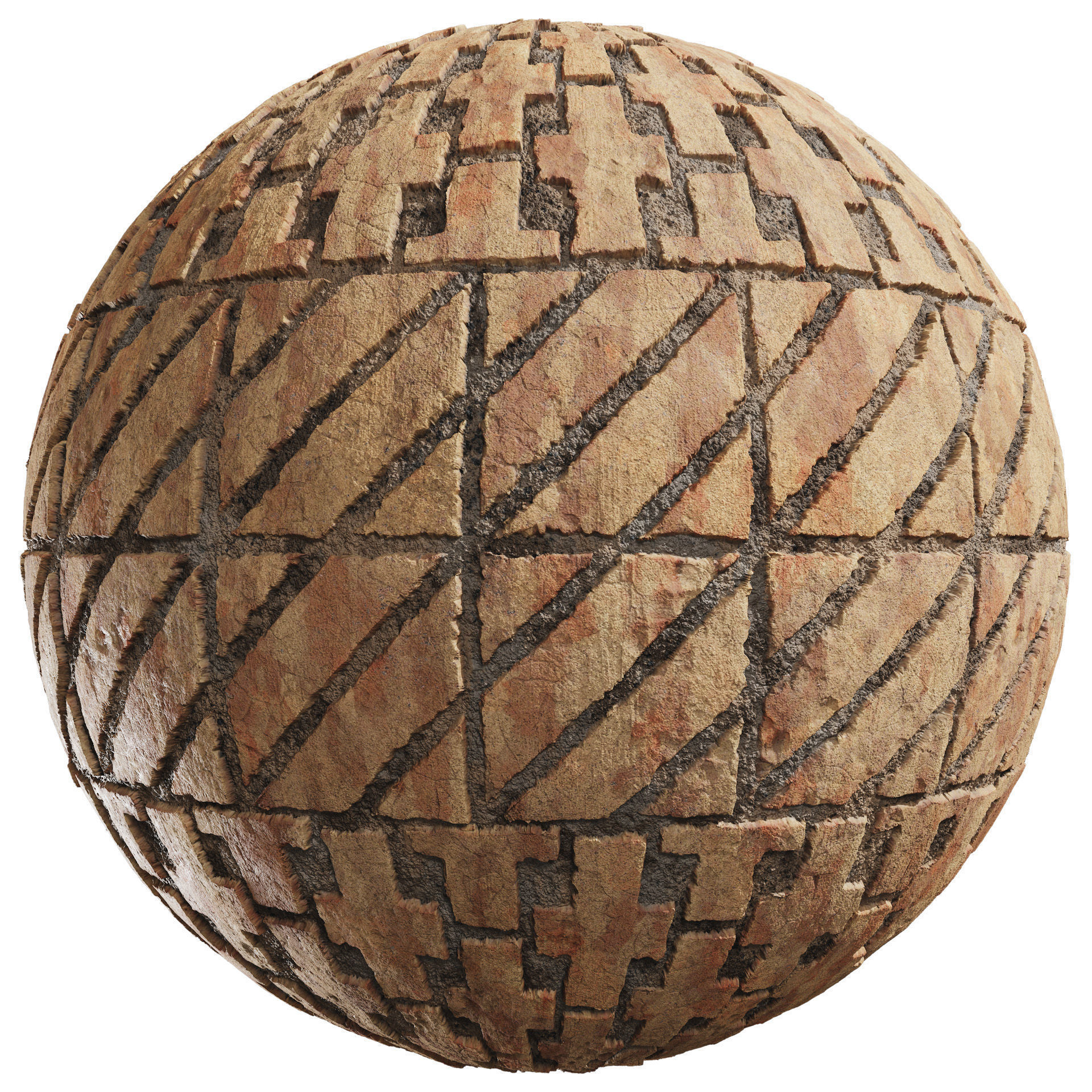 PBR Bricks 09 - Tileable 4K Texture Seamless Texture | CGTrader